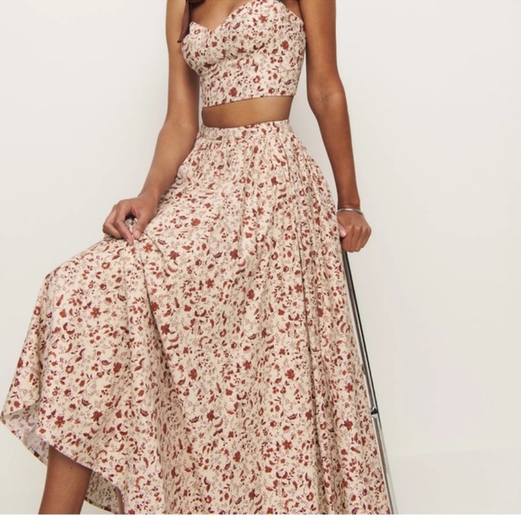 Reformation | Skirts | Reformation X Kacey Musgraves Magnolia Maxi ...